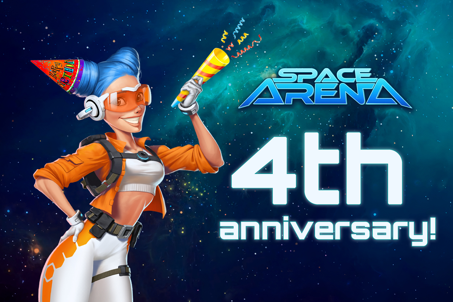 SPACE ARENA 4TH ANNIVERSARY! - Space Arena