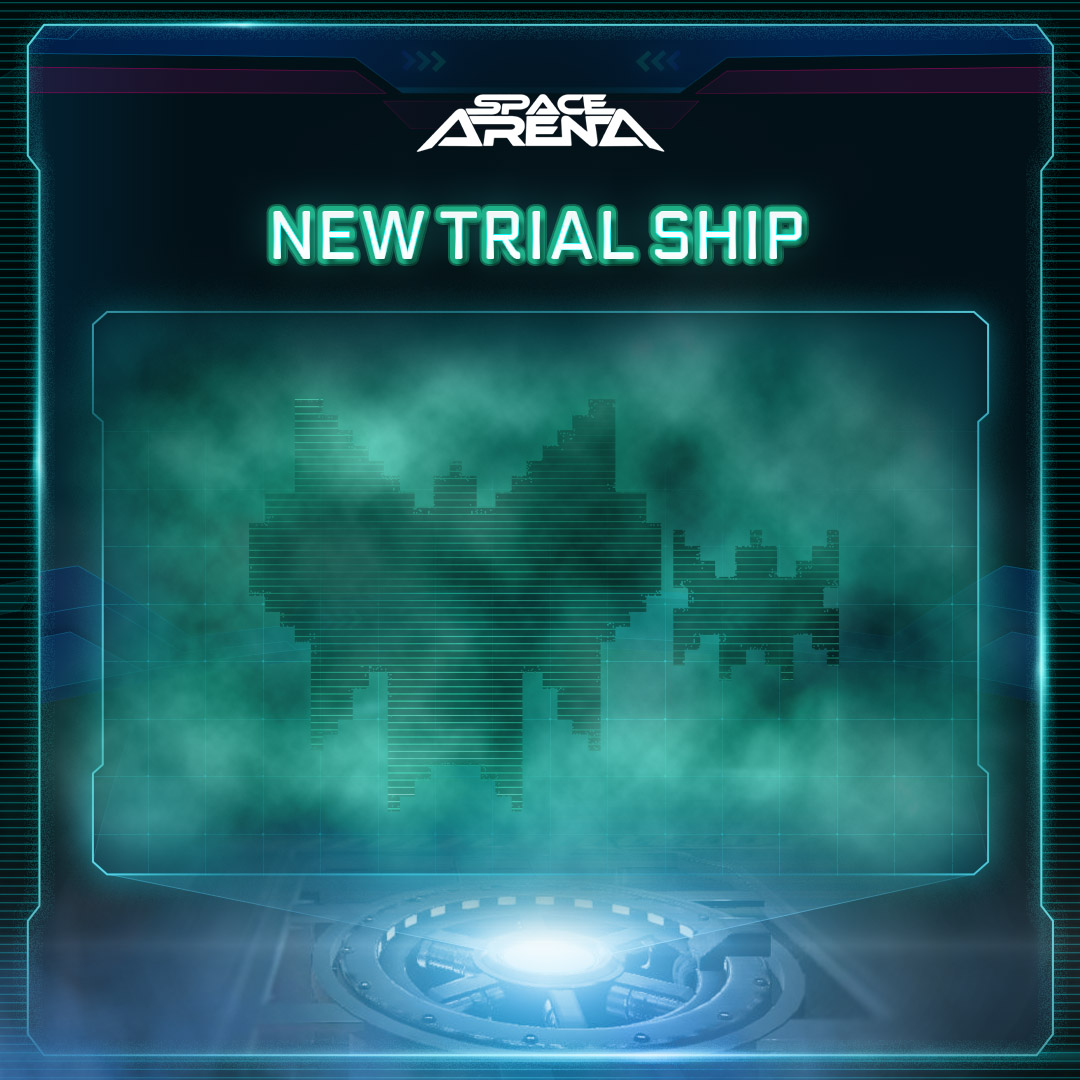 New Hawkmoth Trial Ship Space Arena 0997